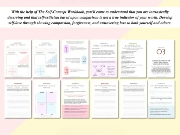 Self-Esteem Worksheet for Building Self-Confidence | Muhammad Kamel Biswas